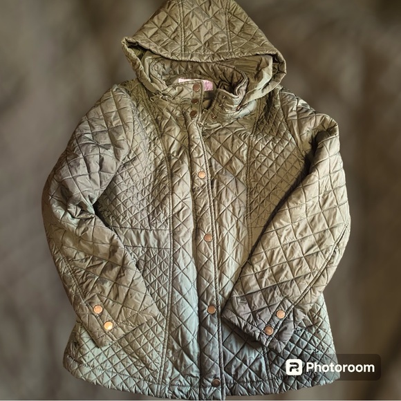 Laura Scott | Jackets & Coats | Vintage Laura Scott Quilted Coat With ...